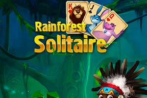 ⭐ Rainforest Solitaire - spill på nett gratis!